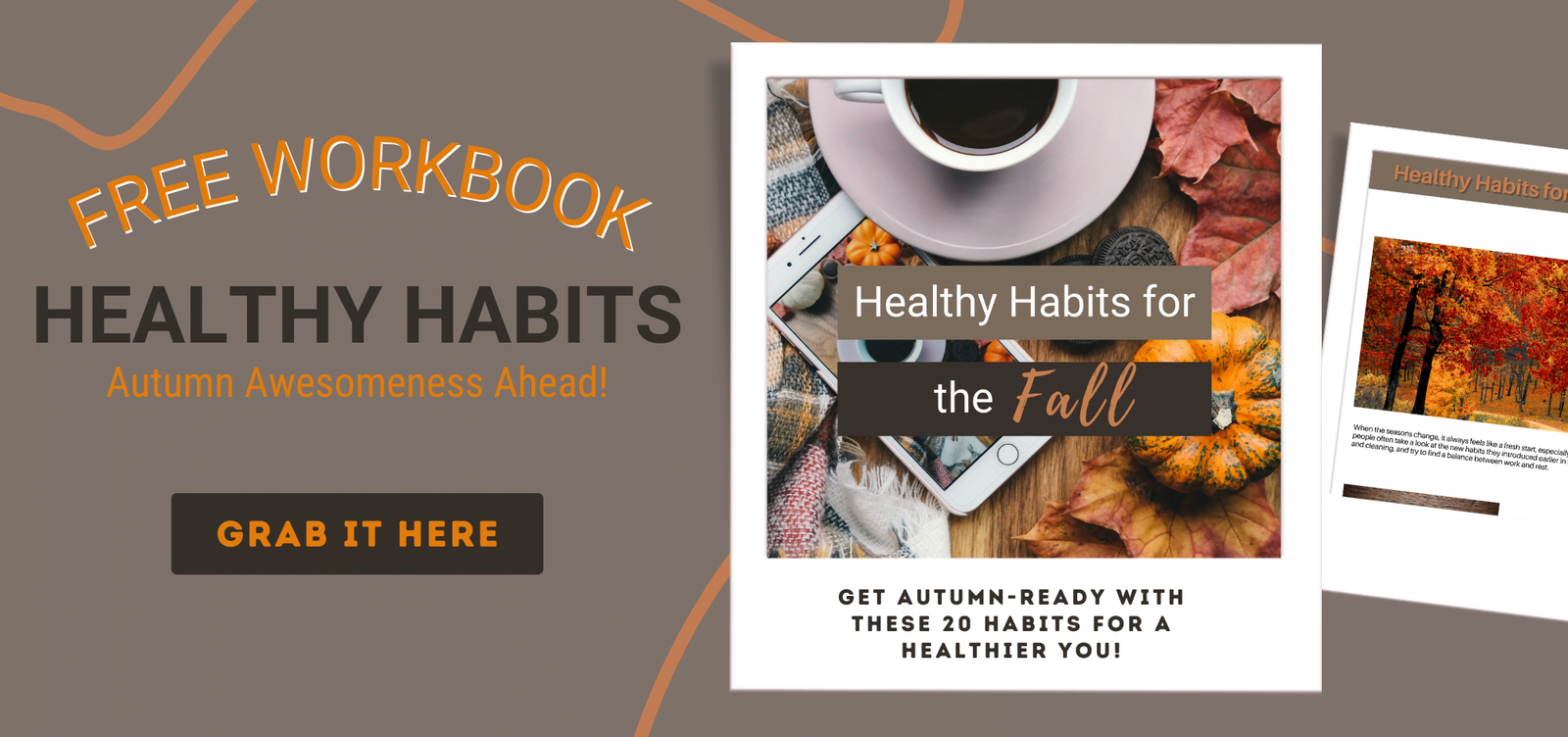 Healthy Habits for Fall Workbook - Donnas Creative Corner