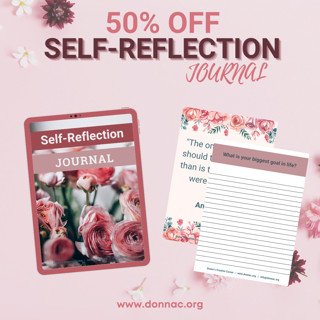 Self Reflection Journal | Journaling for Self Improvement – 50% Off ...